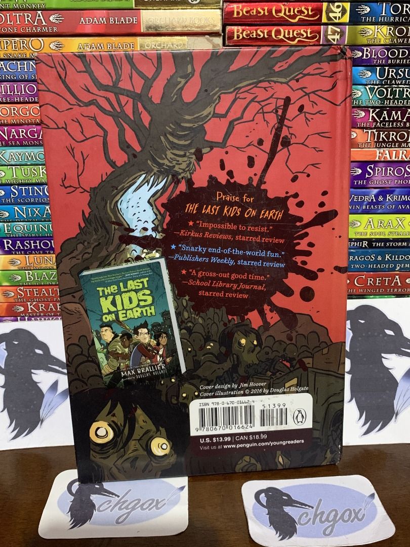 Last Kids On Earth And The Zombie Parade by Max Brallier, Illustrated ...