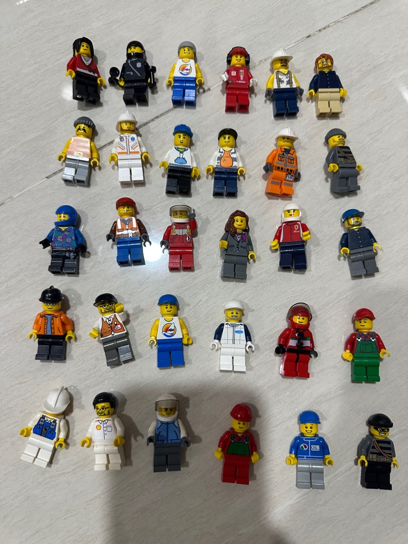 Lego minifigs x 30, Hobbies & Toys, Toys & Games on Carousell