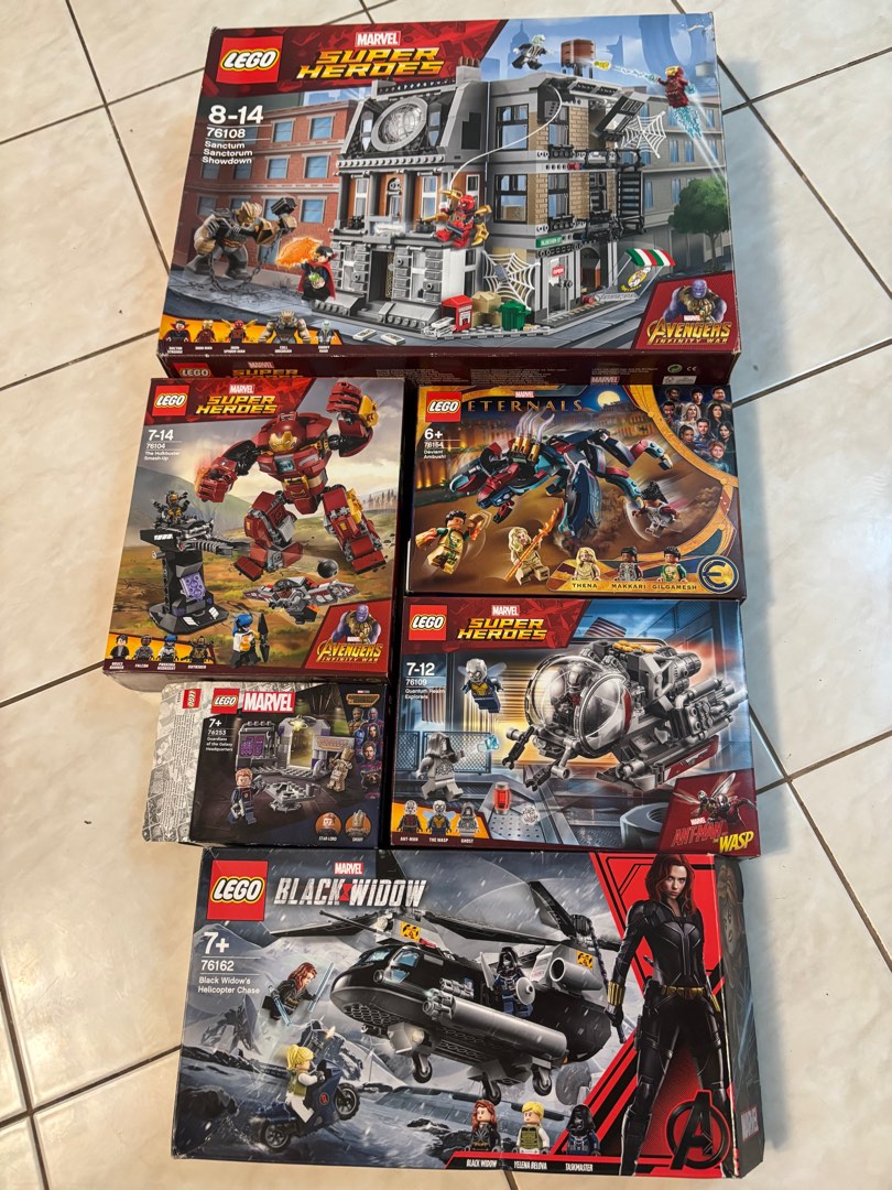 Lego ninjago, marvel and others, Hobbies & Toys, Toys & Games on Carousell