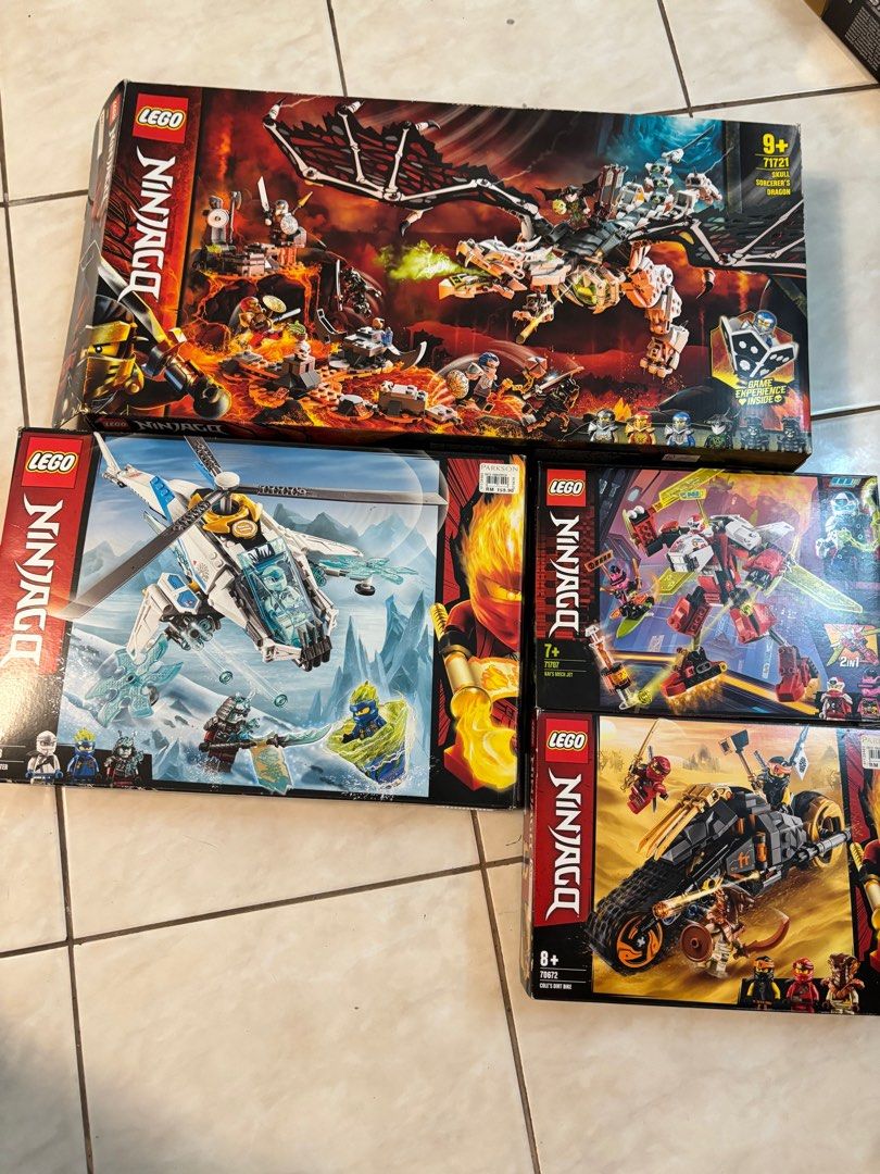 Lego ninjago, marvel and others, Hobbies & Toys, Toys & Games on Carousell
