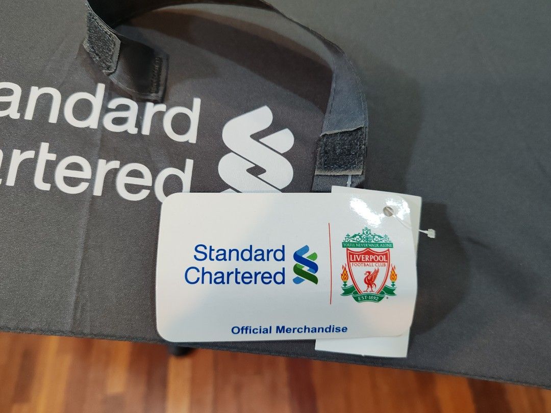 Liverpool Standard Chartered Umbrella, Hobbies & Toys, Travel ...