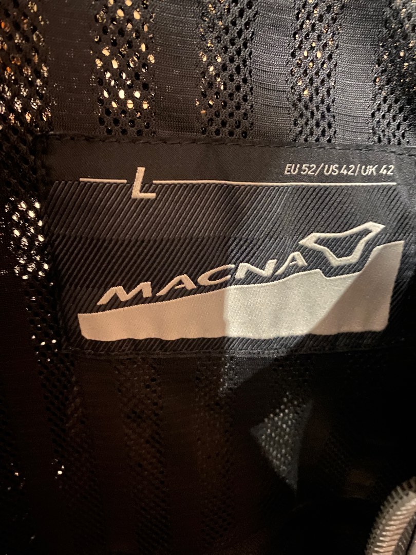 MACNA Mesh Jacket - Fluent Nite Eye, Motorcycles, Motorcycle Apparel on ...