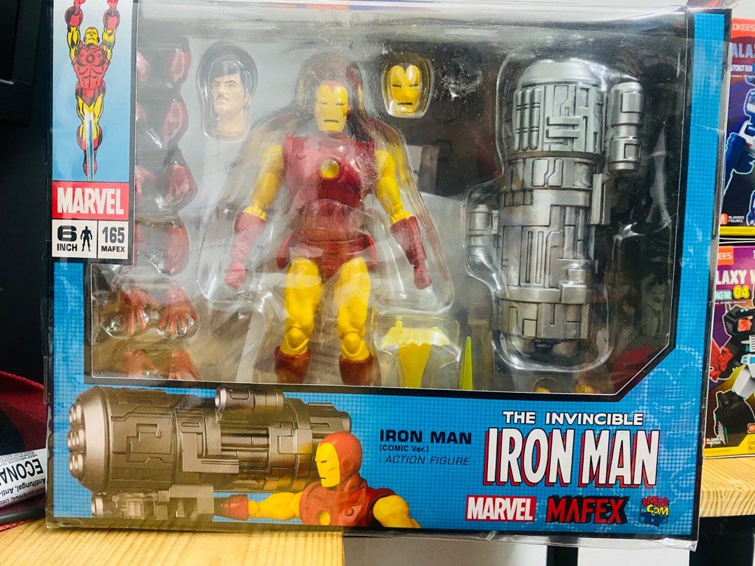 Mafex Iron man Classic Rare, Hobbies & Toys, Toys & Games on Carousell