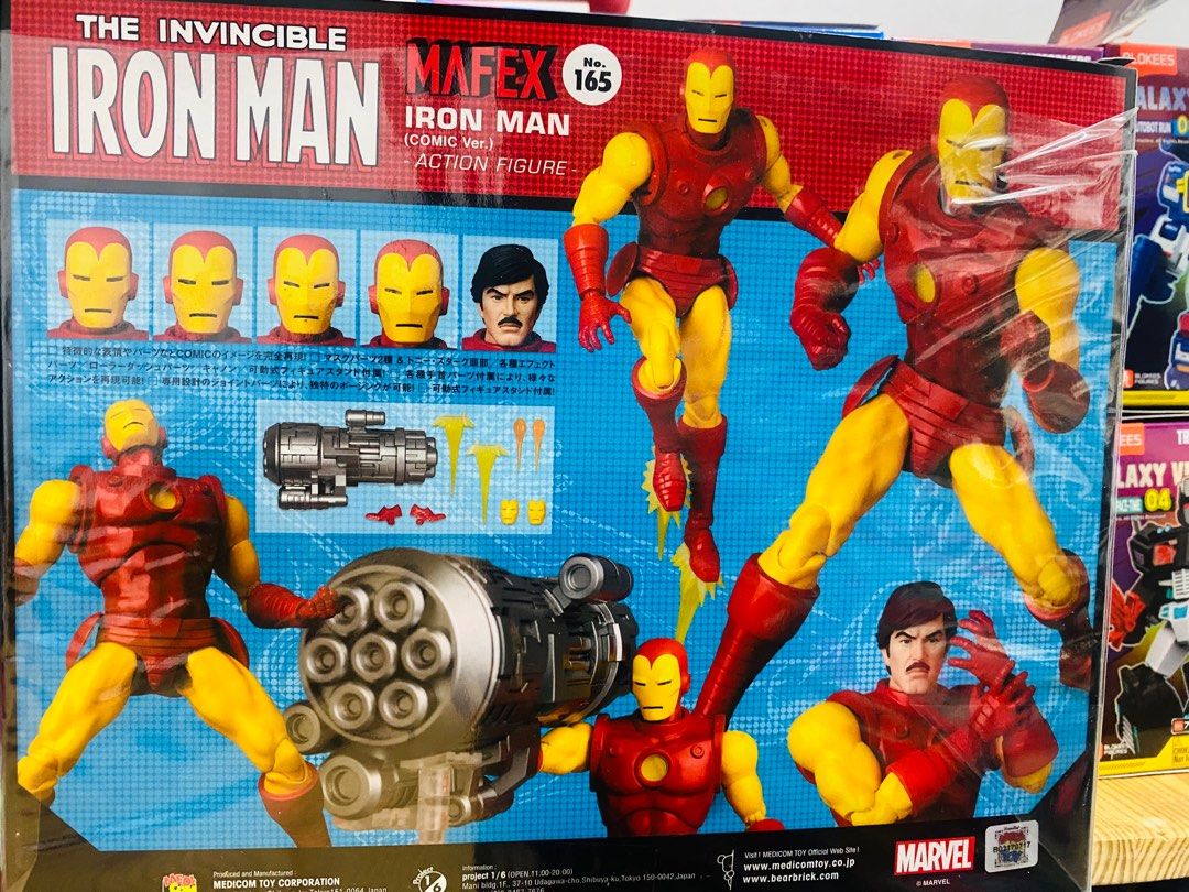 Mafex Iron man Classic Rare, Hobbies & Toys, Toys & Games on Carousell