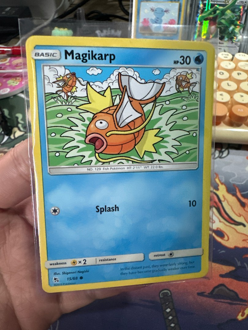Magikarp #15 Pokemon Hidden Fates, Hobbies & Toys, Toys & Games on ...