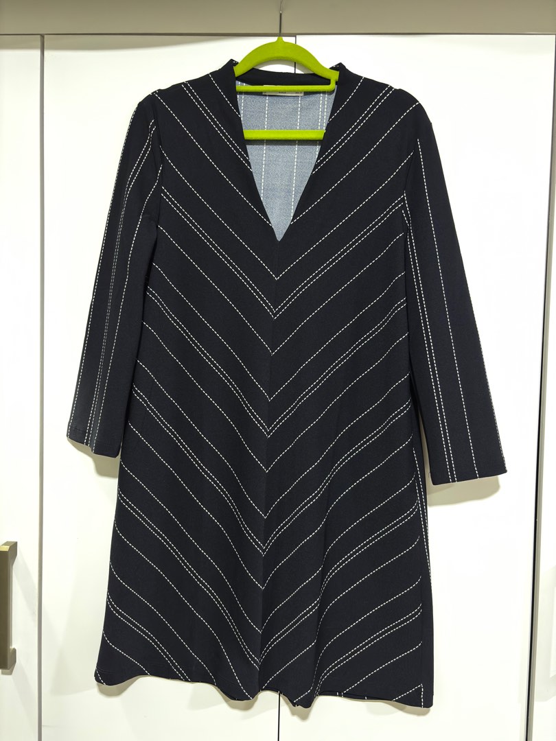 Mango Navy Blue Dress, Women's Fashion, Dresses & Sets, Dresses on ...