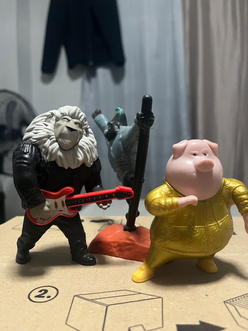 MCDO Sing 2 Happy Meal Toys, Hobbies & Toys, Toys & Games on Carousell