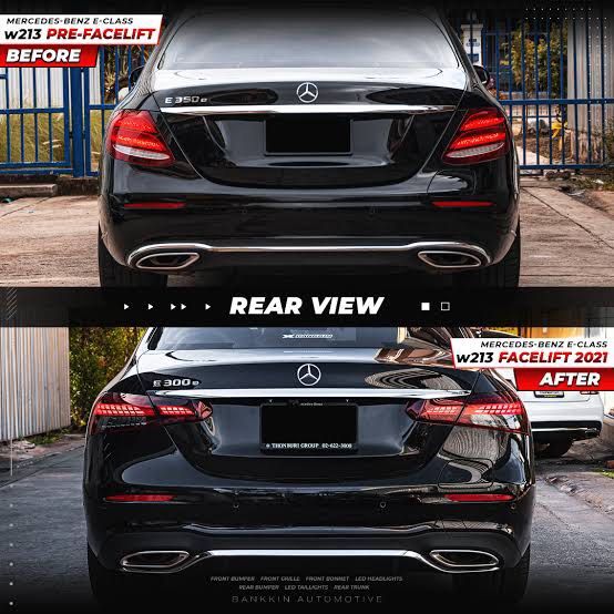 Mercedes-Benz w213 facelift full kit w213 to E63 W213 bodykit e class ...