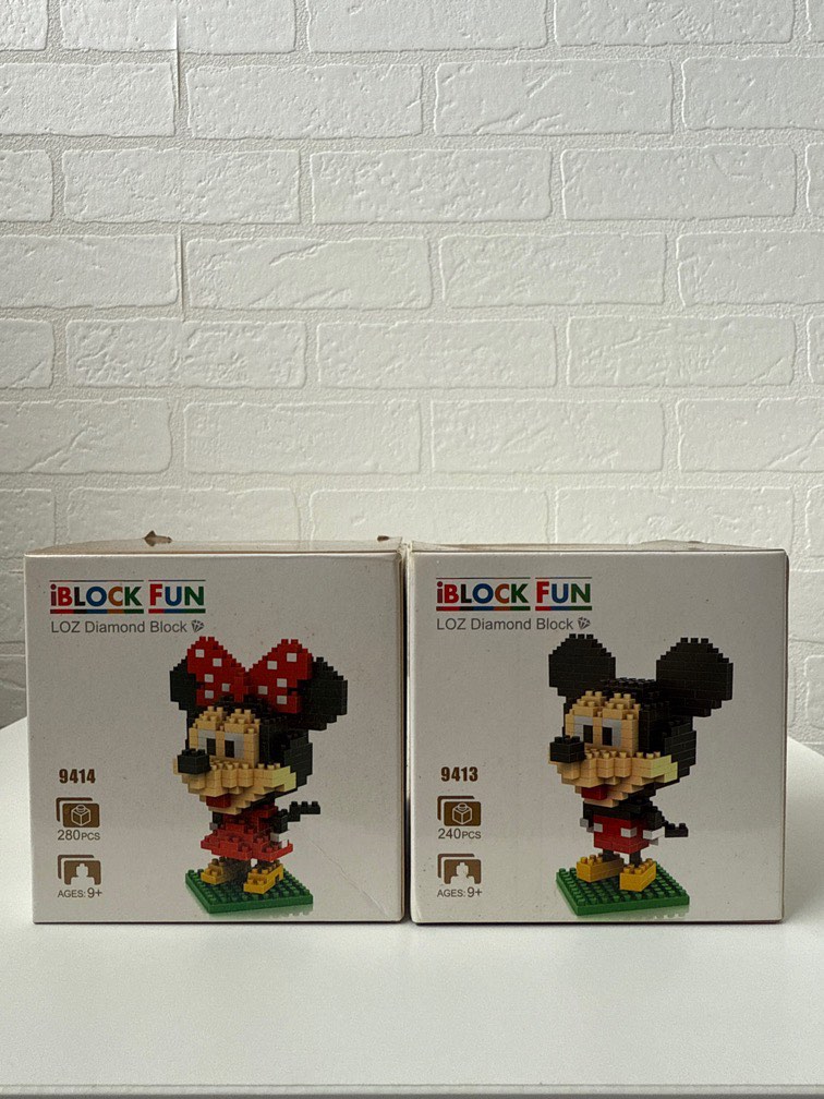 Mickey & Minnie iBlock Fun, Hobbies & Toys, Stationery & Craft ...