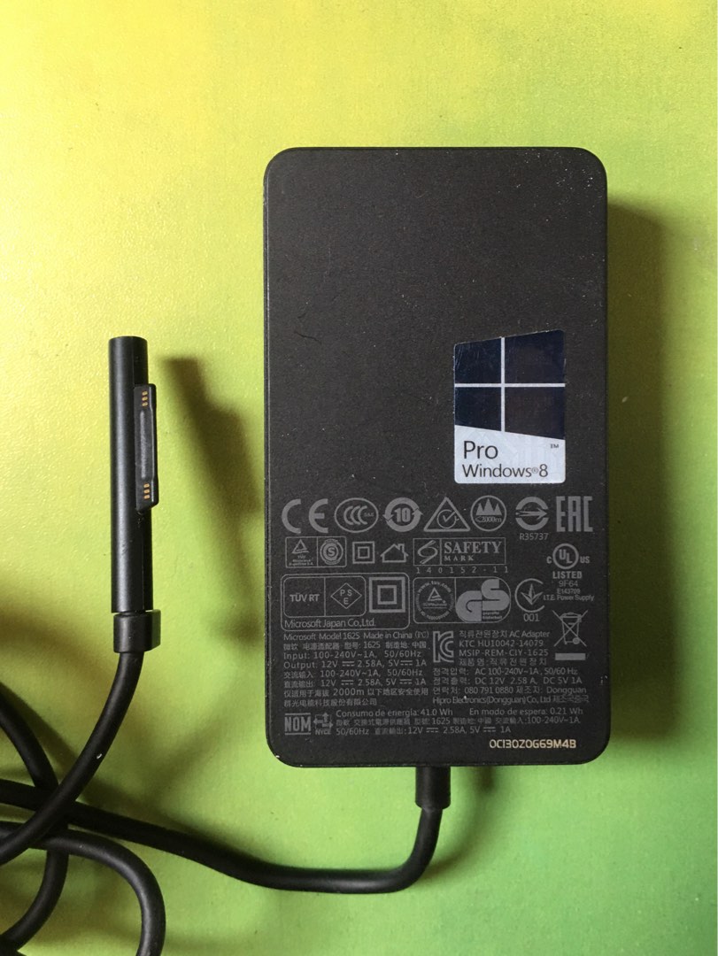 Microsoft Model 1625 12V/2.58A 5V/1A 36W for Surface Power Adapter ...
