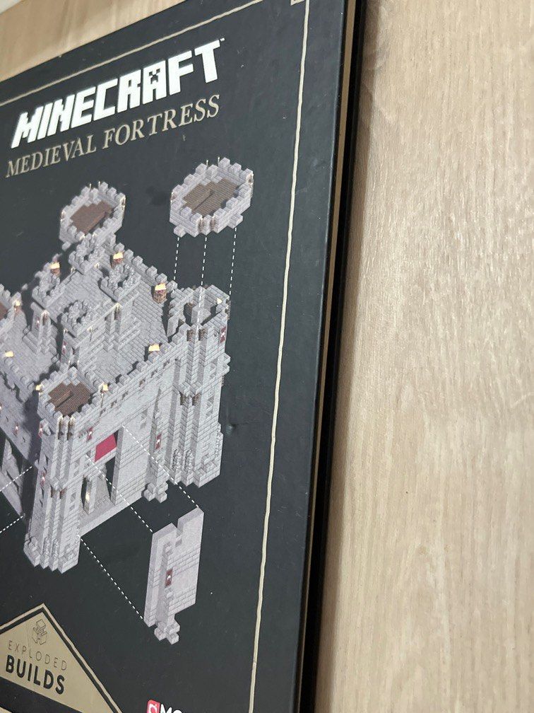Minecraft Medieval Fortress Hardcopy Book, Hobbies & Toys, Books ...