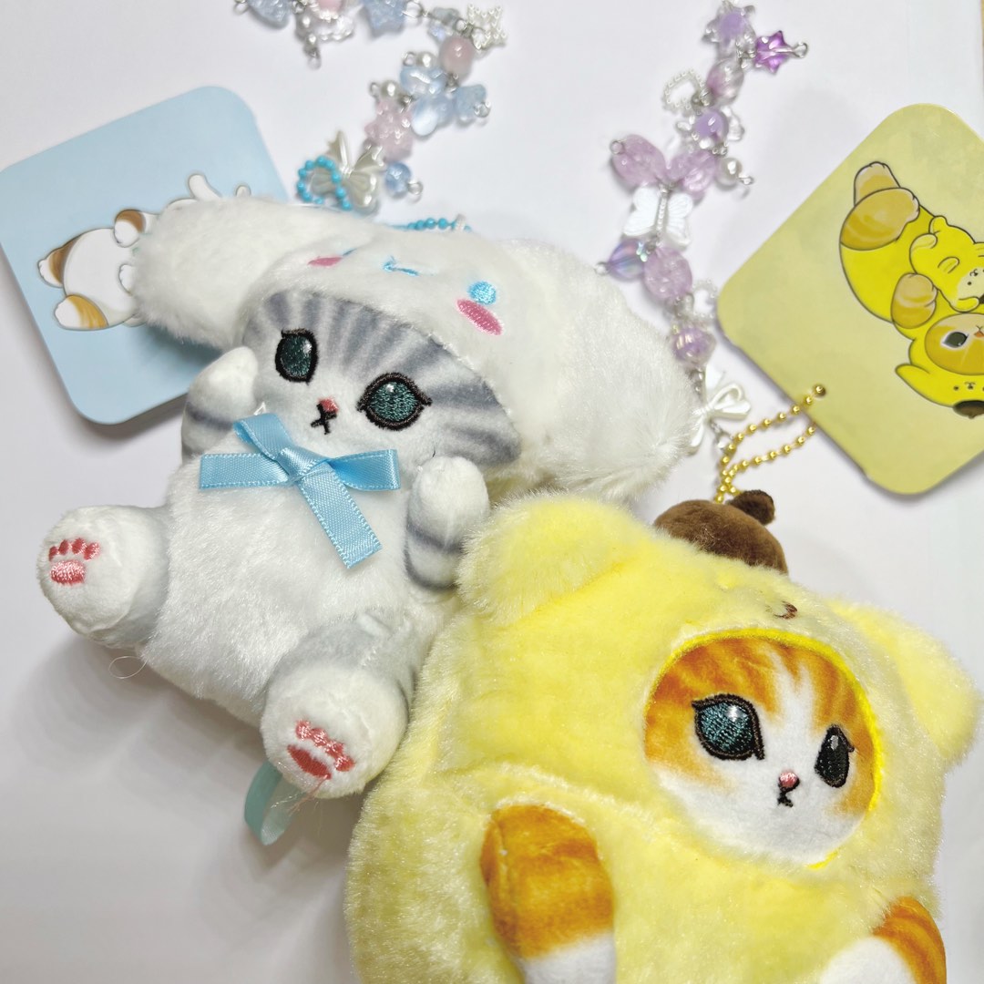 mofusand plush keychains!, Hobbies & Toys, Stationery & Craft, Handmade ...
