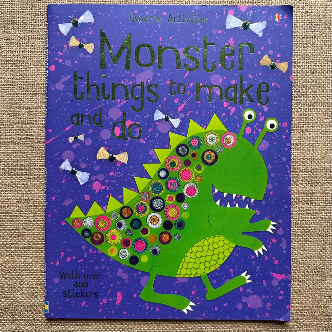 MONSTER THINGS TO MAKE AND DO, Babies & Kids, Infant Playtime on Carousell