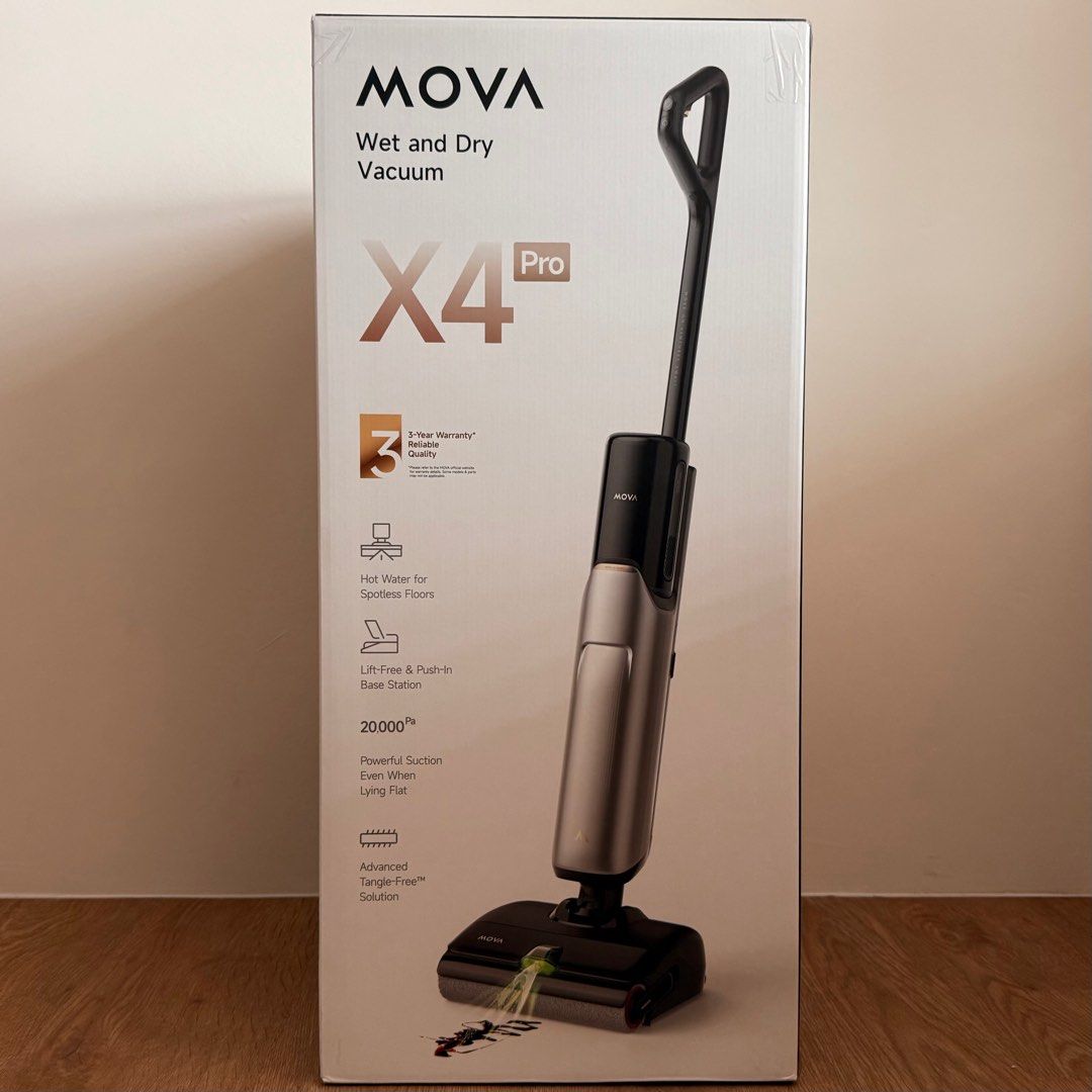 Mova X4 PRO Wet and Dry Vacuum Cleaner, TV & Home Appliances, Vacuum Cleaner & Housekeeping on ...