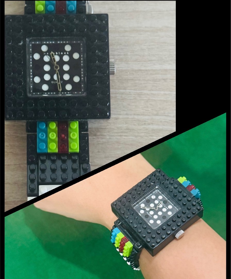 Nano Block Lego Sqaure Watch, Everything Else, Others on Carousell