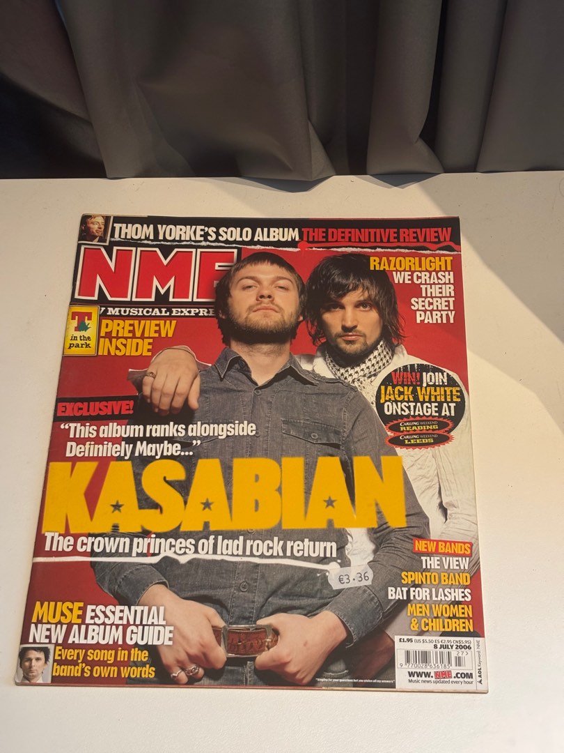 NME Magazine Kasabian Radiohead Razorlight Muse Gorillaz, Hobbies ...