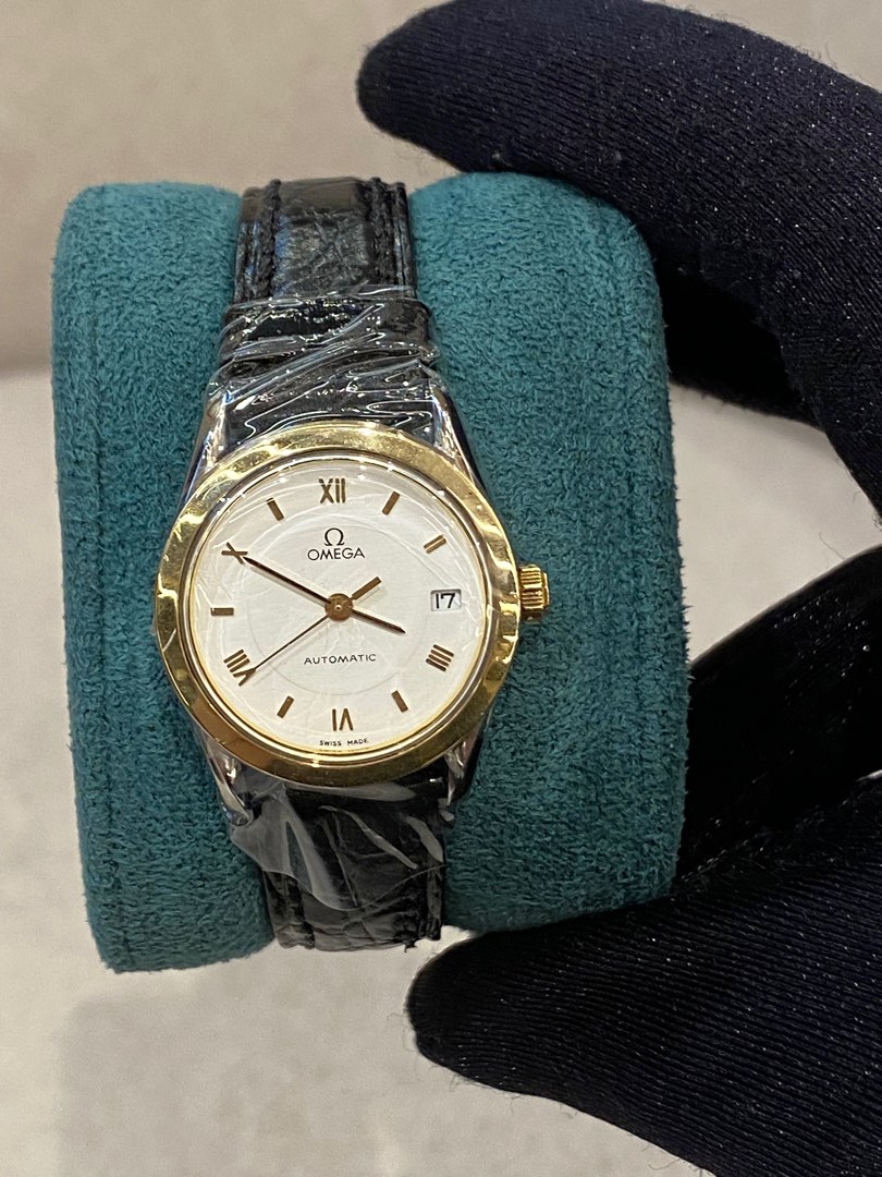 OMEGA SPEEDMASTER CLASSIC HERITAGE REF 166.0285 HALF 18K 750 YELLOW ...