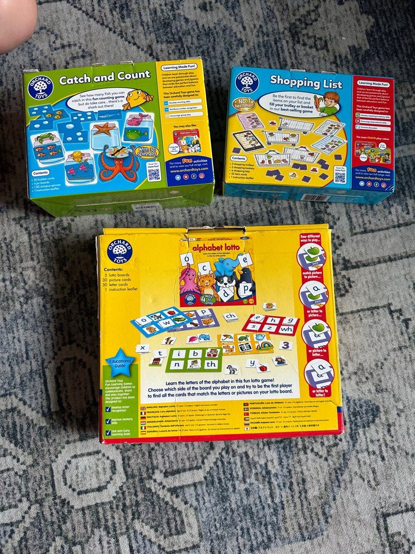 Orchard board game kids, Hobbies & Toys, Toys & Games on Carousell