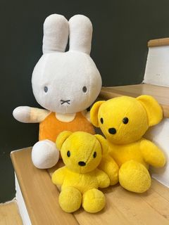 Original Miffy Bunny and Friend, Hobbies & Toys, Toys & Games on Carousell