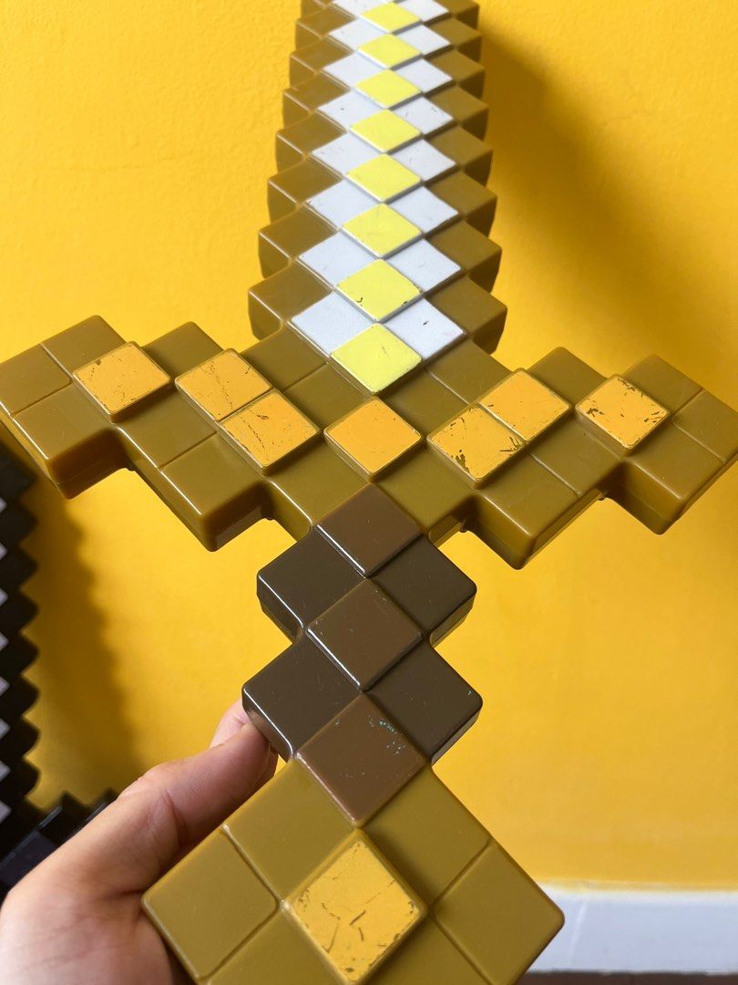 Original Minecraft Toys Sword / Stone, Gold, Diamond toy Sword, Hobbies ...