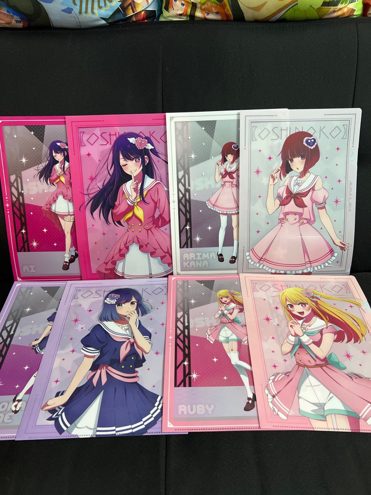 Oshinoko a4 file set, Hobbies & Toys, Stationery & Craft, Art & Prints on Carousell