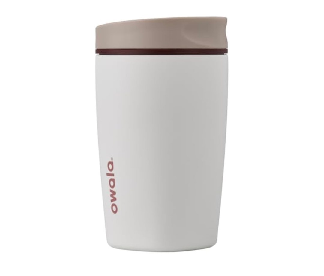 Owala SmoothSip Slider Insulated Stainless Steel Coffee Tumbler Mug 12 ...