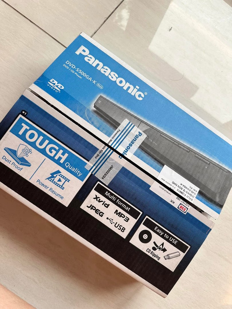 Panasonic DVD player, TV & Home Appliances, TV & Entertainment, Blu-Ray ...