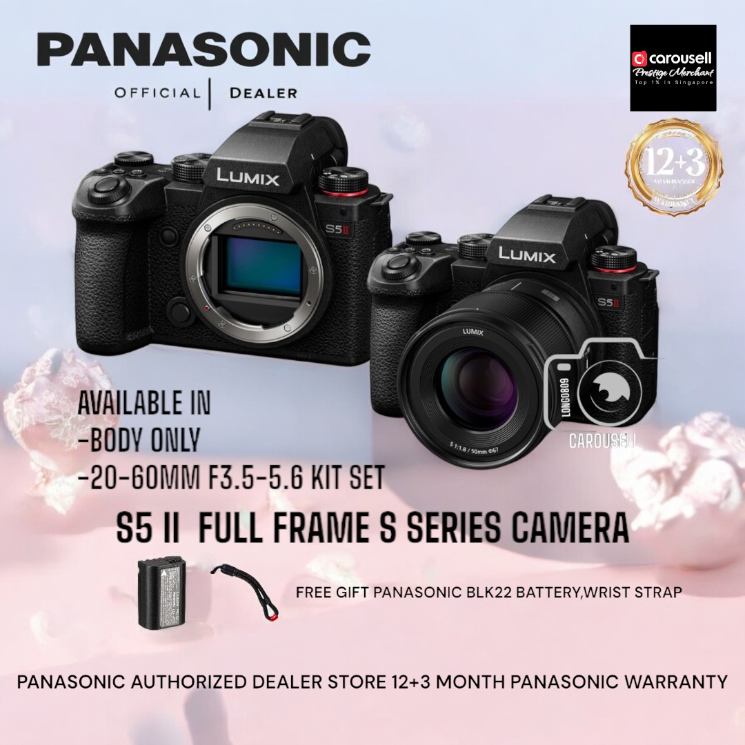 Panasonic S5 II BODY / S5 II kit 20-60mm f3.5-5.6 | S5M2 | S5ii | S5 mark ii | S 5 ii | S5 M2 ...