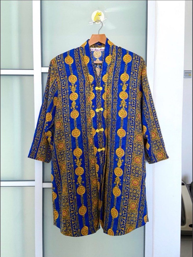 Plus Size Batik Baju Kebaya With Unique Chinese Style Button (Top:Pit23 ...