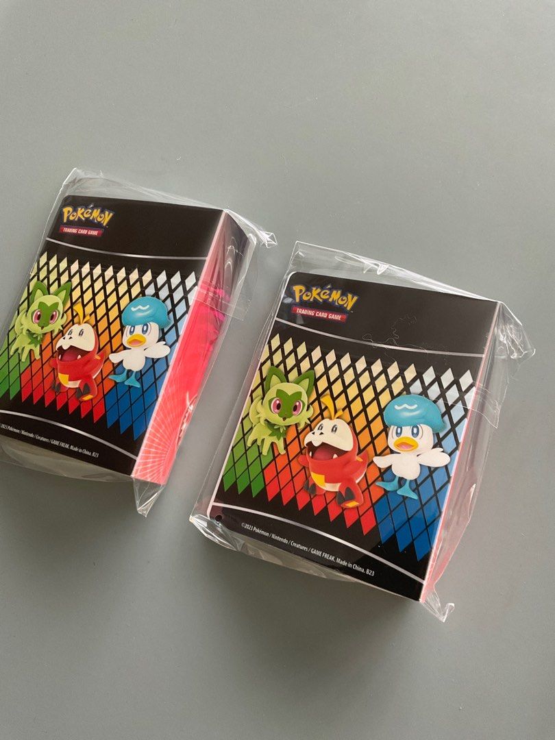 Pokemon original koraidon miraidon fuecoco sprigatito TCG mini card ...