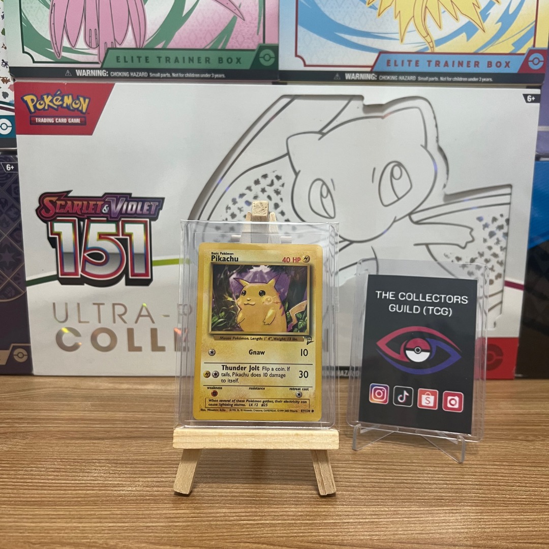 Pokemon TCG Pikachu | Base Set 2 | 87/130 | EN, Hobbies & Toys, Toys ...