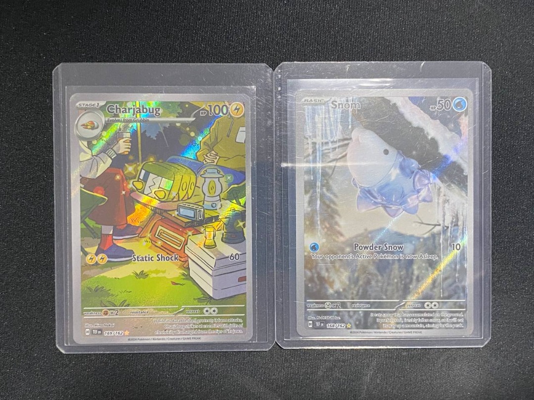Pokemon Temporal Forces IR Charjabug / Snom, Hobbies & Toys, Toys ...