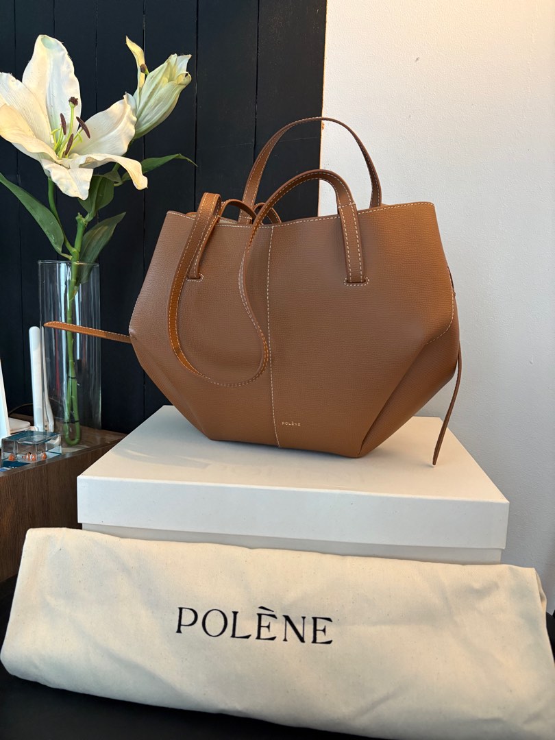 Polene Cyme Mini in Camel, Luxury, Bags & Wallets on Carousell