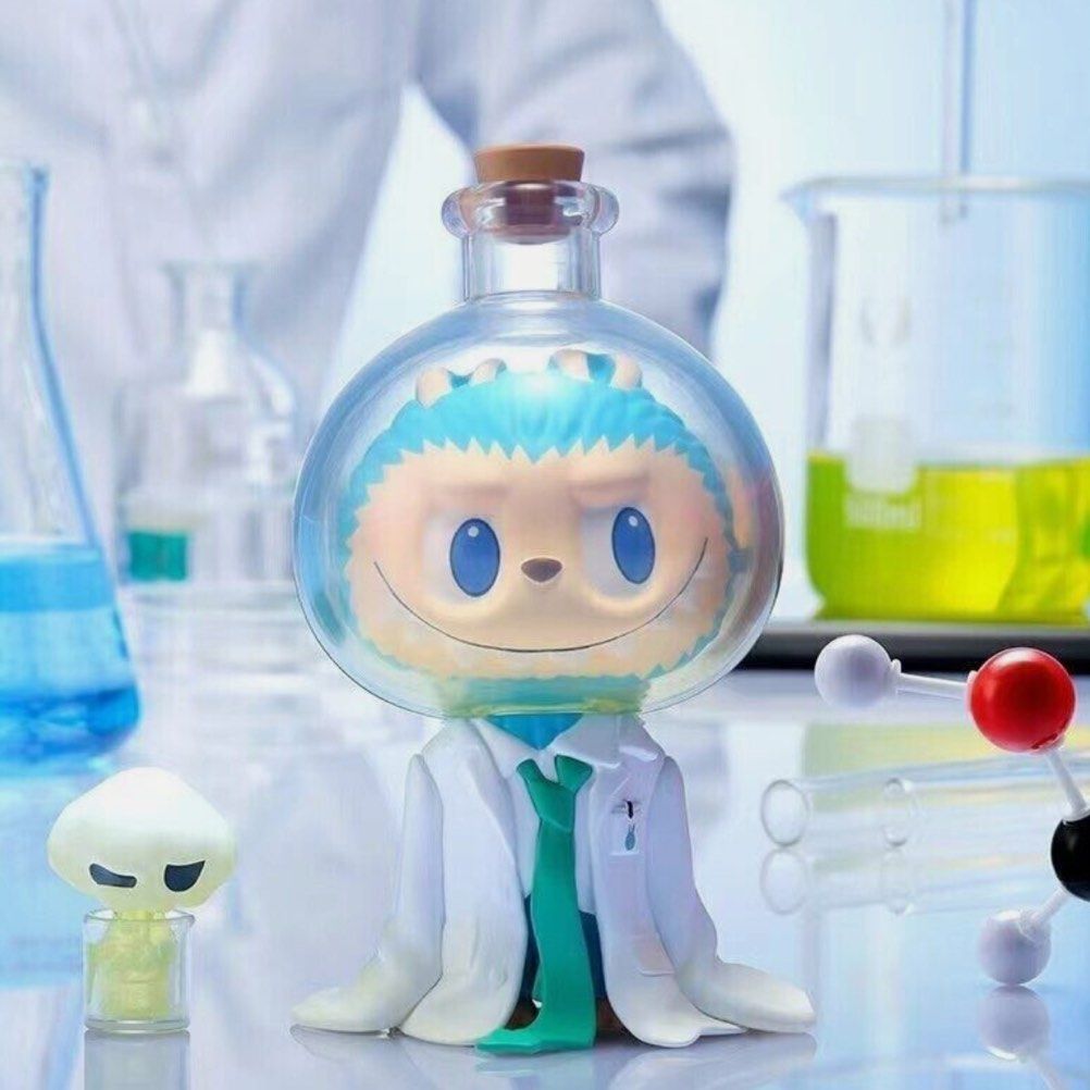 POPMART Labubu The Monsters Almost Hidden Series figurine (Flask ...