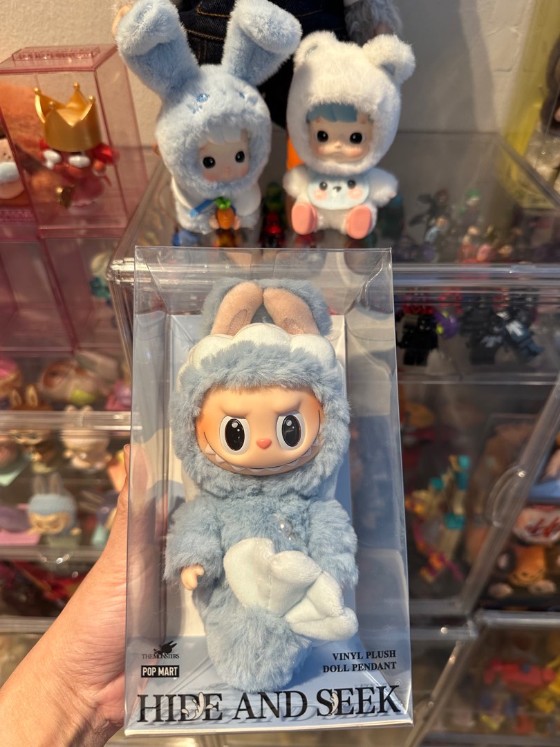 Popmart MERBUBU labubu hide and seek, Hobbies & Toys, Toys & Games on ...