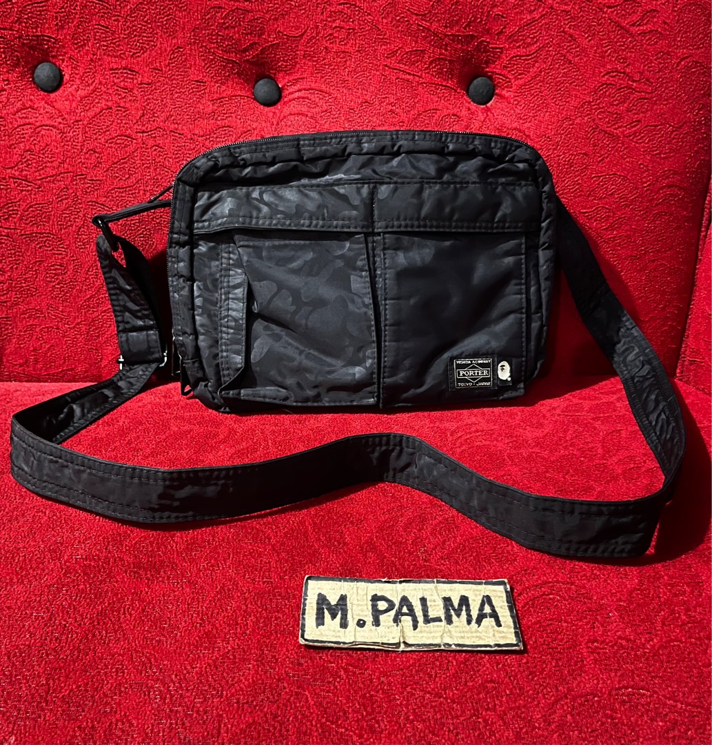 Porter x bape sling bag 12x8.5, Men's Fashion, Bags, Sling Bags on ...