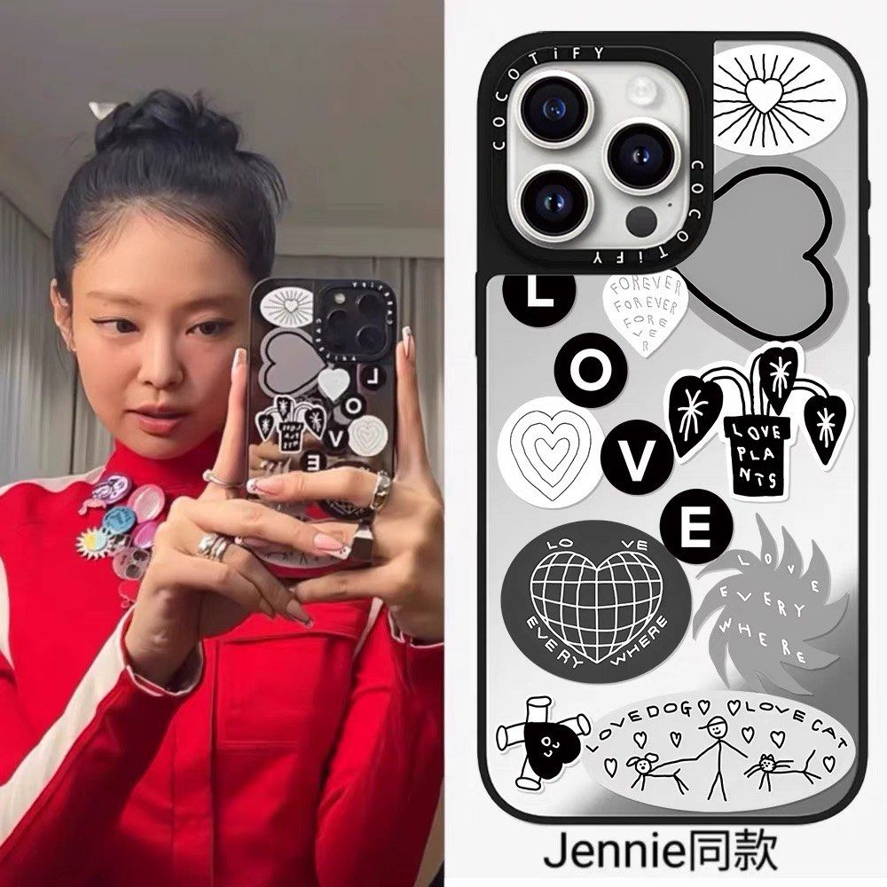 [PRE-ORDER] Casetify blackpink Jennie CASETi BP Jennie Love Sticker 02 ...