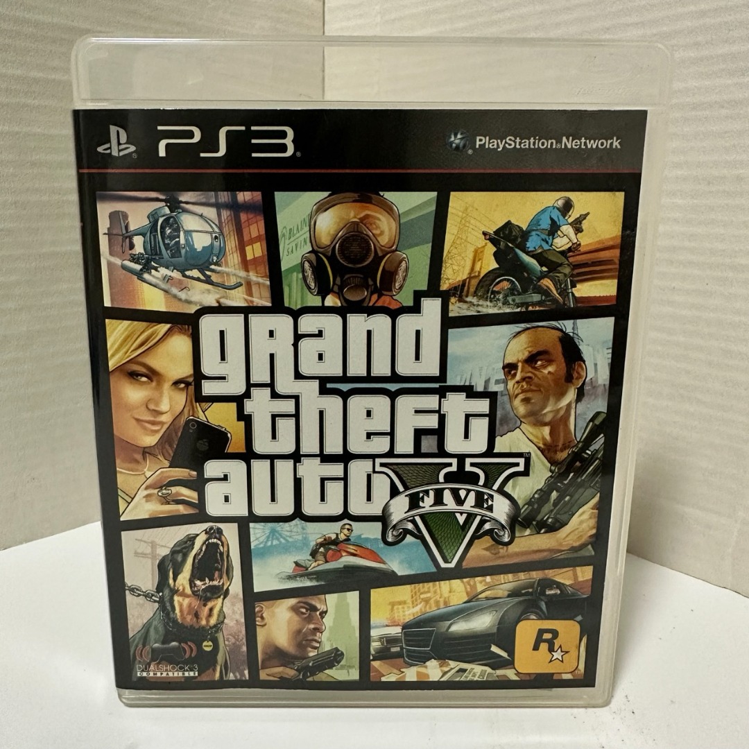 PS3 Games - GTA Grand Theft Auto V - R3 English - RPG Action Shooting ...