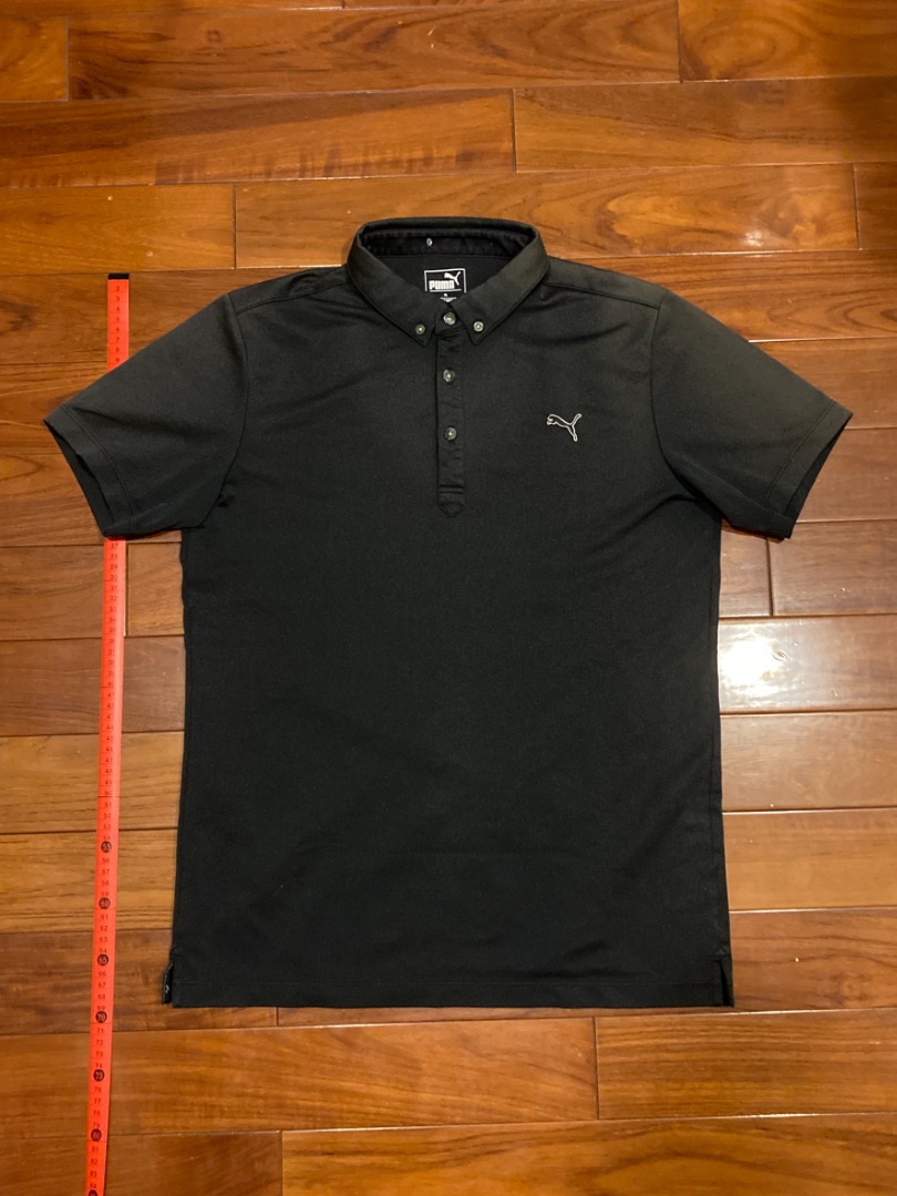 PUMA 電繡 DRY CELL科技 速乾纖維 運動排汗 POLO衫 XL (網球 練習衣 訓練 高爾夫), 他的時尚, 休閒運動服飾在旋轉拍賣