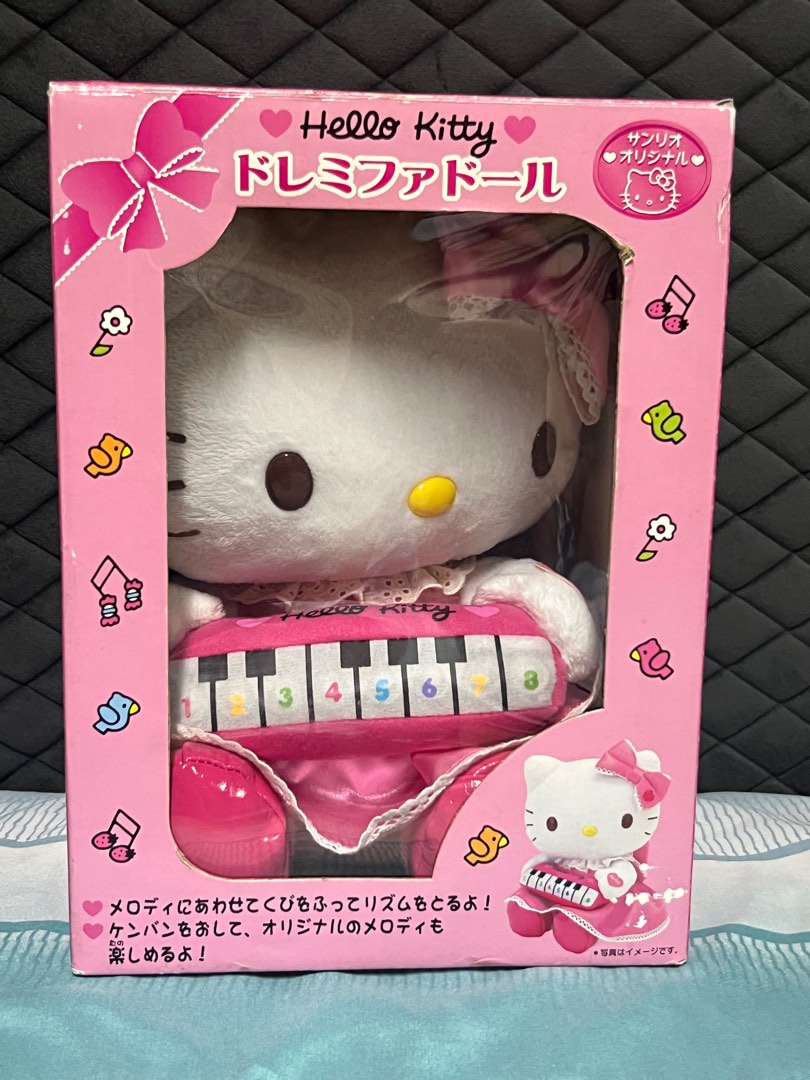 Rare Hello Kitty musical Doll with piano., Audio, Portable Music ...