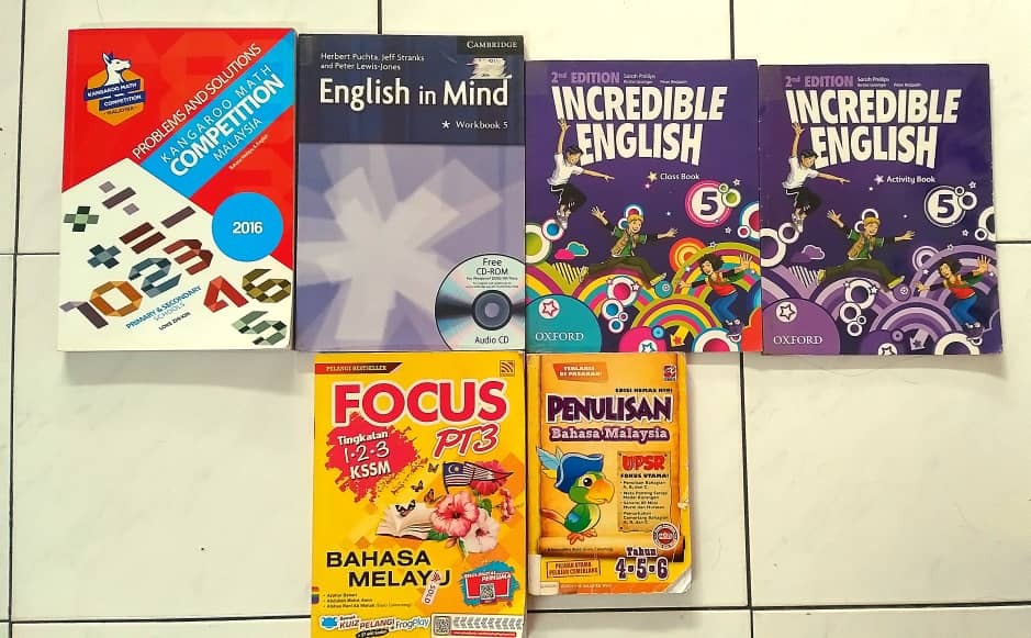 Revision Books: Spm and Primary level (Check Description): English, BM ...