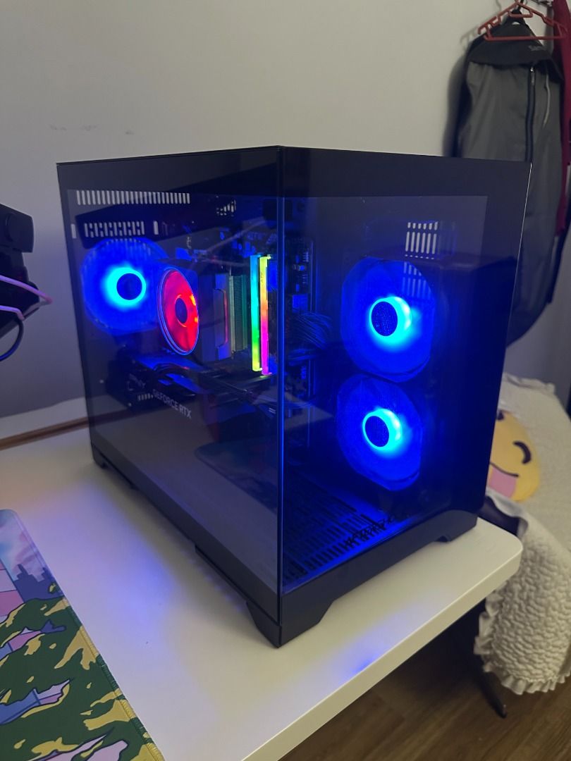 Ryzen 5 5600|RTX 4060|RGB Fishtank Gaming PC -- (WITH WARRANTY ...