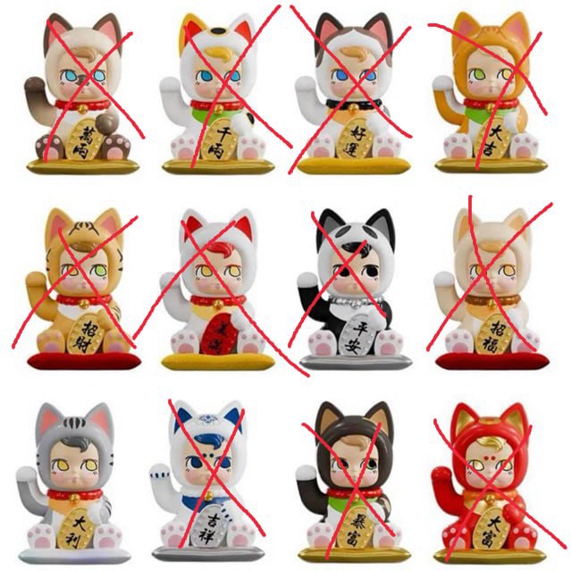 Samsam fortune cat series - rich and healthy, Hobbies & Toys, Toys ...