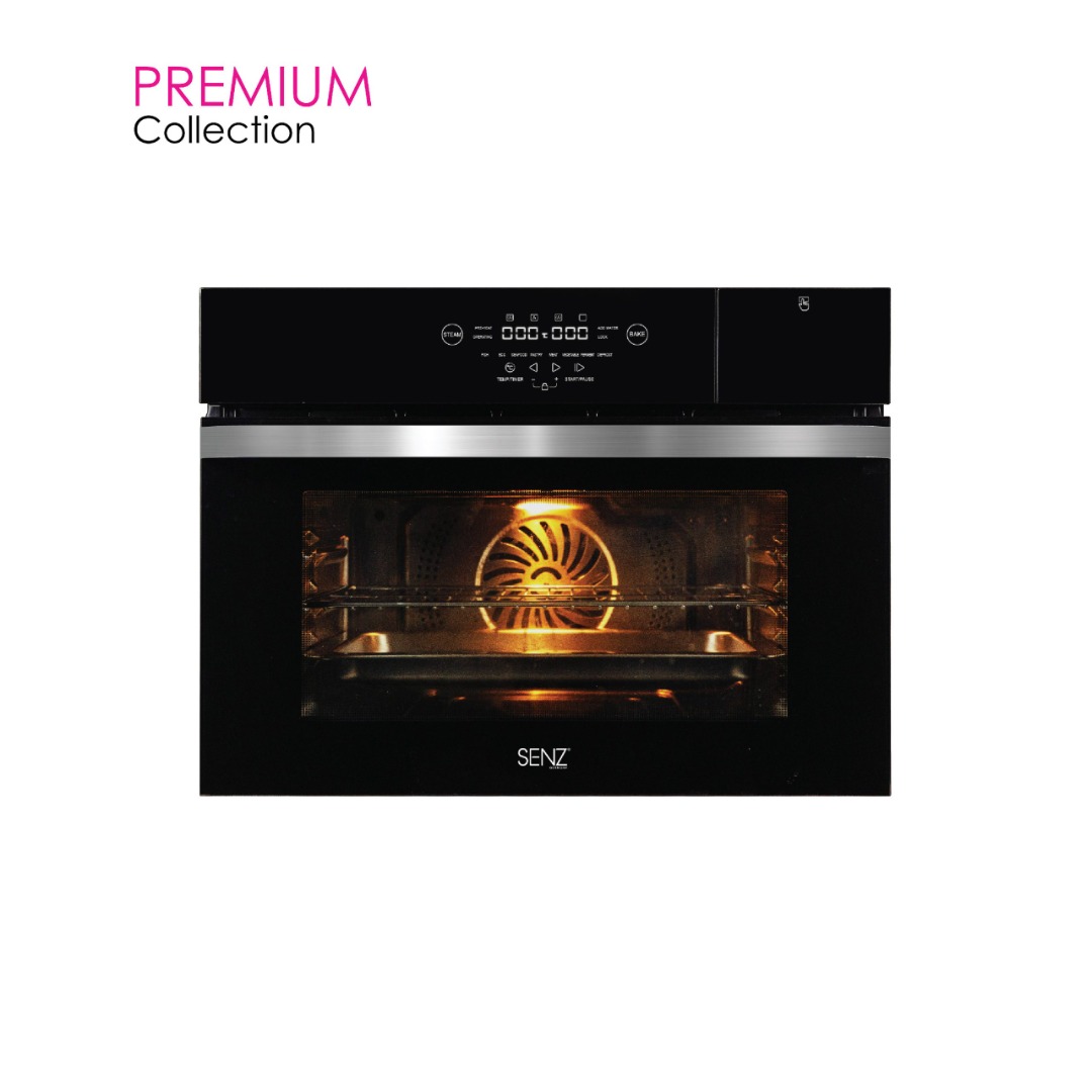 Senz SZ-SOV3412 FlexiSteam Pro Built-in Fully Digital Steam Oven 34L ...