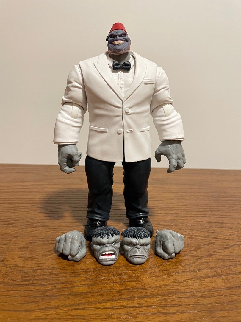 Shadow King head + Mr Fixit grey hulk body Mister Fix it Grey Marvel ...