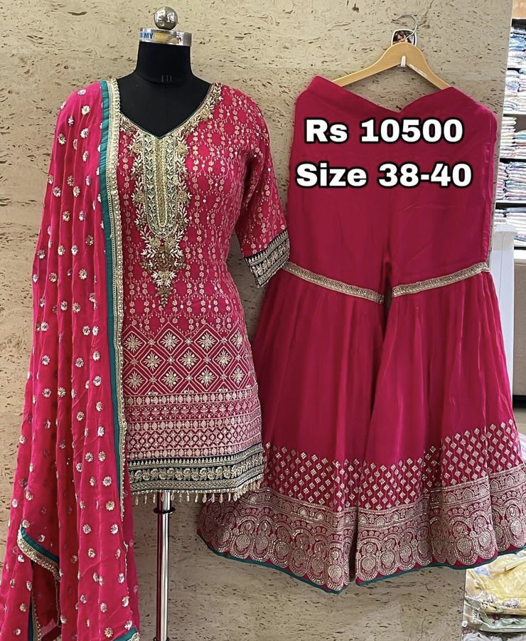 Rent buy Sharara suit, gharara suit, punjabi suit, lengha, lehenga ...