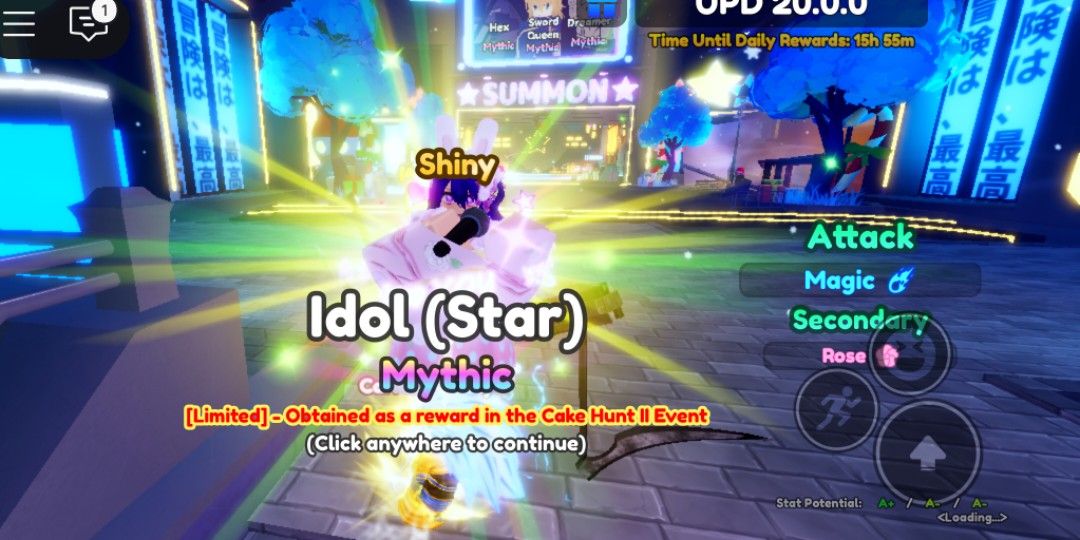 shinny idol unit anime adventure, Video Gaming, Gaming Accessories ...