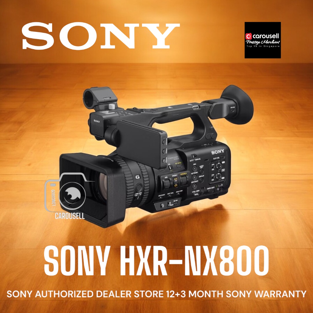 Sony HXR-NX800 | Sony NX800 | HXRNX800 | HXR NX800, Photography, Video ...
