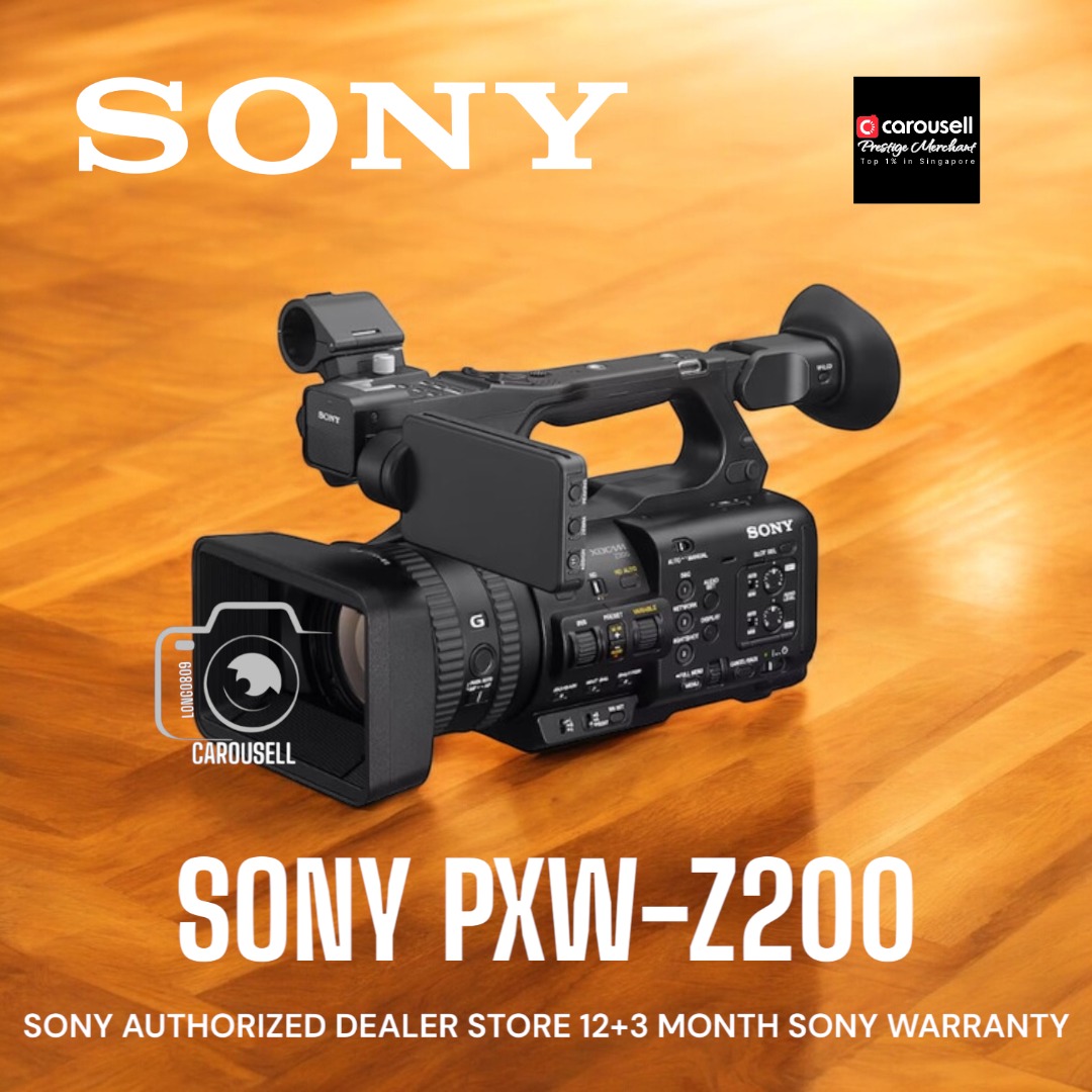 Sony PXW-Z200 | Sony Z200 | PXWZ200 | PXW Z200, Photography, Video ...