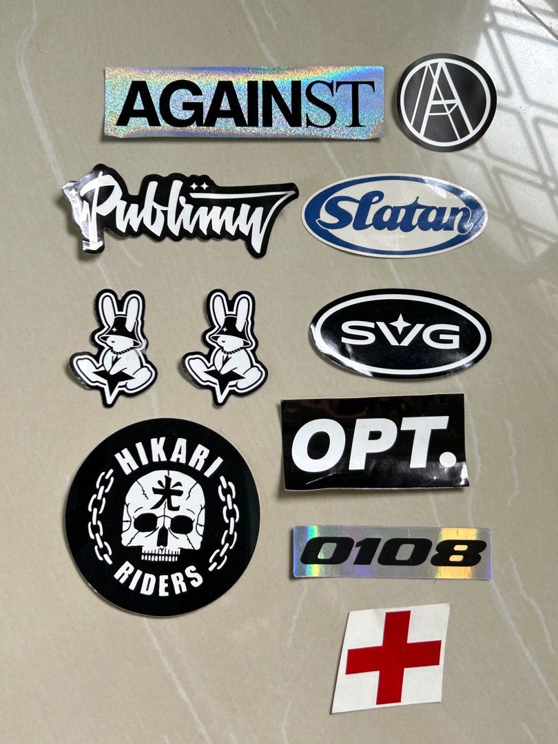 SVG OPT Stickers Local Brand, Hobbies & Toys, Collectibles ...
